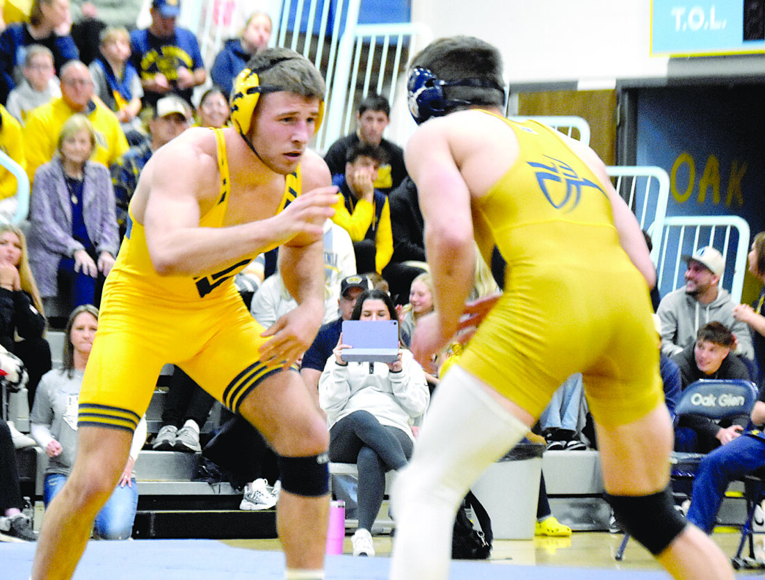 WVU’s Peyton Hall Relishes One Last Chance To Wrestle at Oak Glen ...